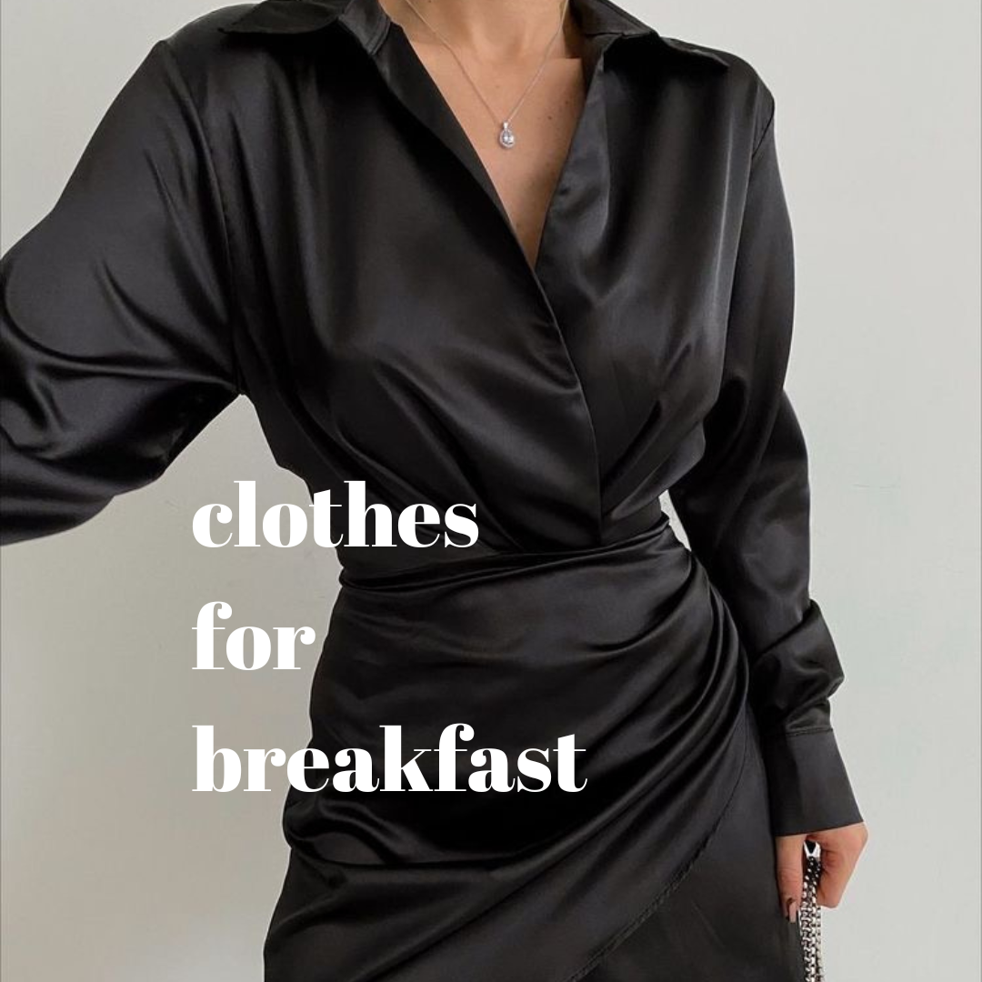 Eclipse Satin Dress – Clothes for Breakfast